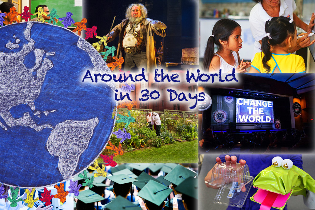 Around the World in 30 Days - April 2016